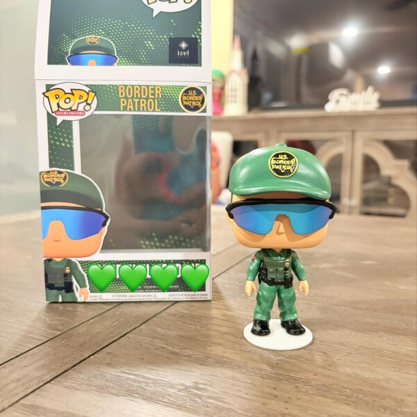 Custom POP Police Figures - Hand-painted With Personalized Box - Etsy