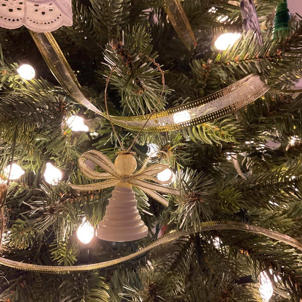 Button Angel Ornament Kit - Etsy