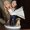 Custom Cake Topper Bobble Head Wedding Topper Bobblehead - Etsy