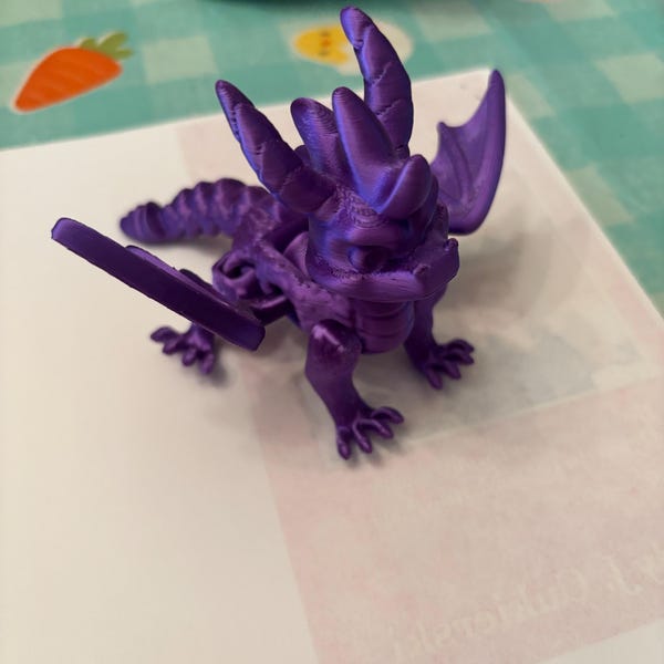 Articulated 3D Printed Cute Pegasus - Etsy Canada