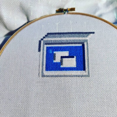 58008 Calculator Cute Geek and Computer Nerd Cross Stitch Pattern PDF ...