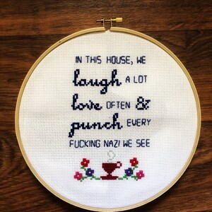 Love, Nietzsche & Ice Weasels Life in Hell Matt Groening Cross-stitch ...