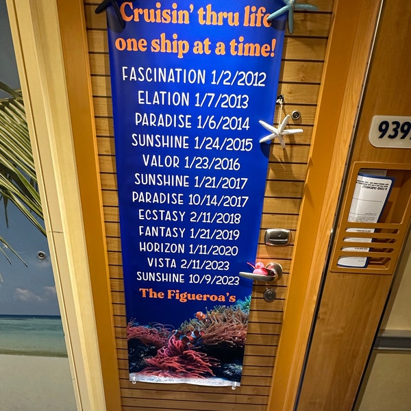 Custom Cruise Door Banner Decorations, Cruise Cabin Door Sign, Cruise ...