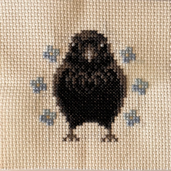 Crow Cross Stitch Pattern PDF - Raven Embroidery - Instant Download ...