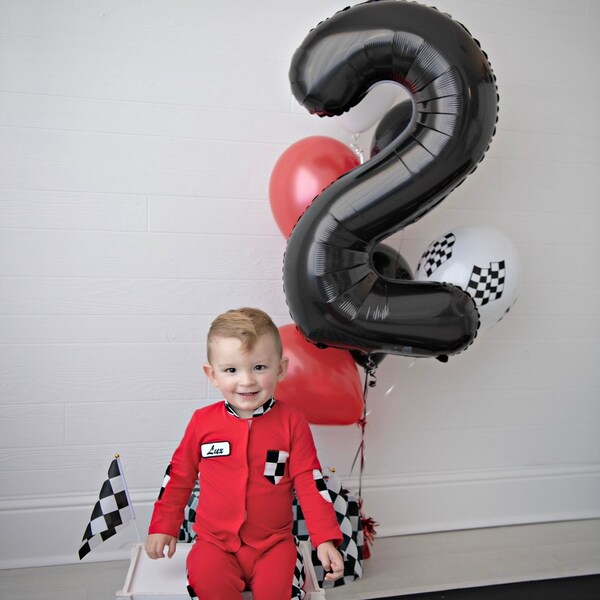 Red Race Car Driver Outfit, Race Car Themed Photo Props, Baby Race Car ...