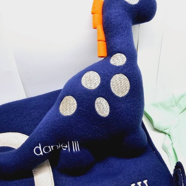 In the Hoop Soft Toy Baby Dinosaur Machine Embroidery - Etsy