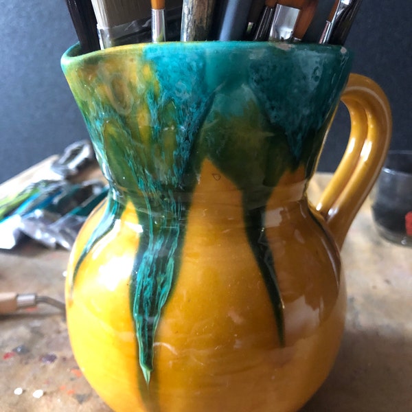 French VALLAURIS Ceramic Shell Plate by Dominique Guillot 1960, Vintage ...