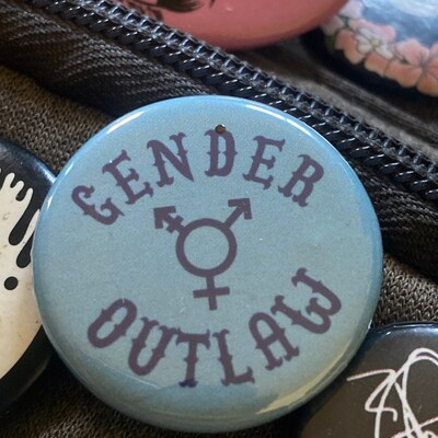 Gender Outlaw Button Badge - Etsy