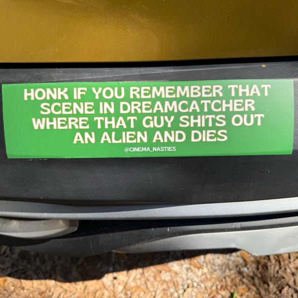 Cujo Ford Pinto Horror Bumper Sticker - Etsy