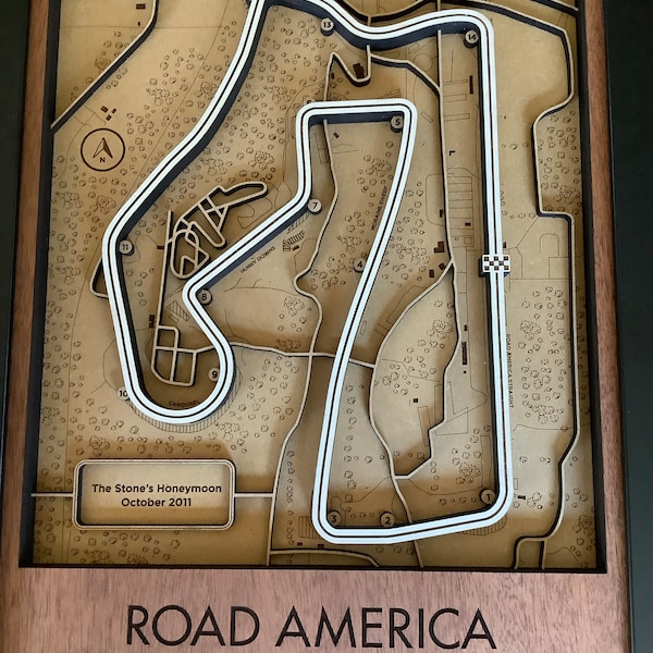 Interlagos 3D Wood Track Map Formula 1 F1 Wall Art Customizable - Etsy