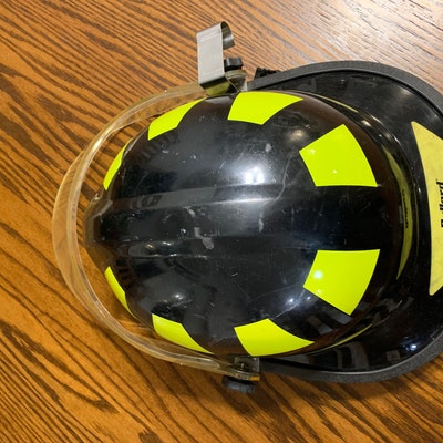 Reversed Fully Reflective AMERICAN FLAG Fire Helmet Car - Etsy