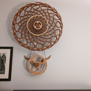 The Infinity Kinetic Sculpture, Wooden Kinetic Sculpture, Art for ...