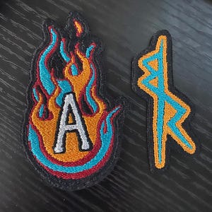 Gundam EFSF Earth Federation Space Force Logo Embroidered Sew on Patch ...