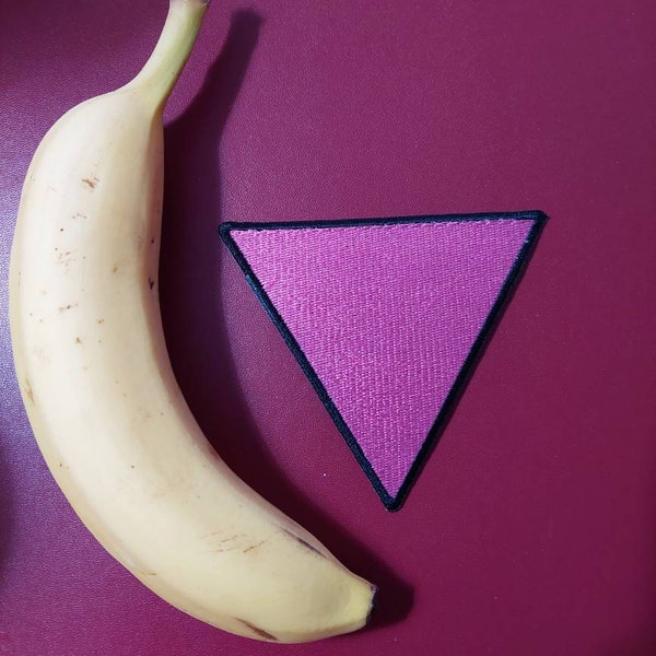 Pink Triangle - Gay and Lesbian LGBTQ Support Pride Symbol - 4 Inch ...