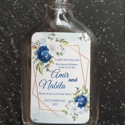 Zam Zam Sticker, Zam Zam Water, Zam Zam Water Bottle Sticker, Favour ...