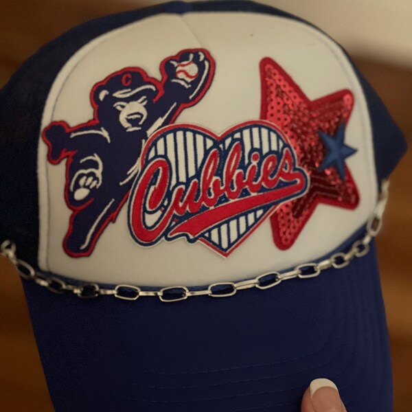 Mizzou Hat, Trucker Hat With Patches and Custom Tiger Chain, MU Hat ...