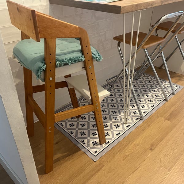 Unique Computer Table, Solid Oak Wooden Table, Desktop, Minimalistic ...