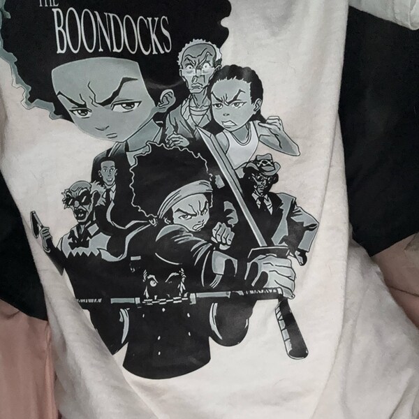 Vintage Boondocks Graphic Tee: Unisex Heavy Cotton Y2K Shirt - Etsy