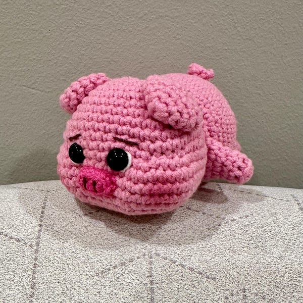 Pig Crochet Pattern, Amigurumi Valentines Crochet Pattern Piglet ...