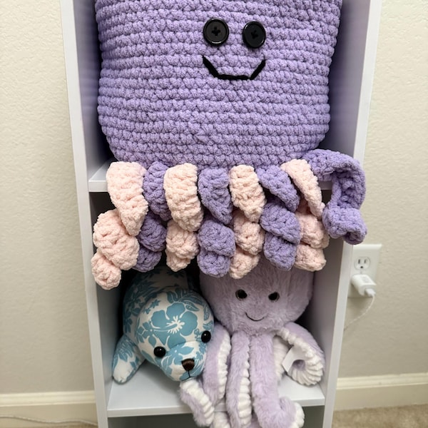 Octopus and Turtle Baskets - Nursery Baby Basket - Ocean Animals ...