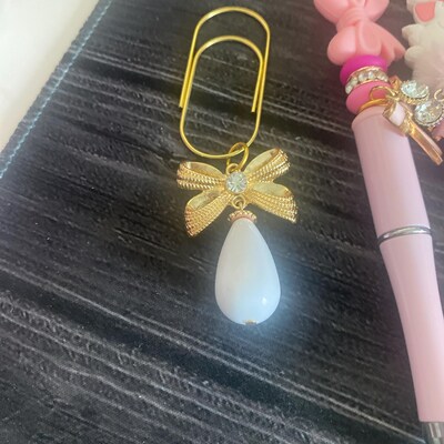 Strawberry Kitty Silicone Beaded Pen, Dangle Charm, Black Ink, Year ...