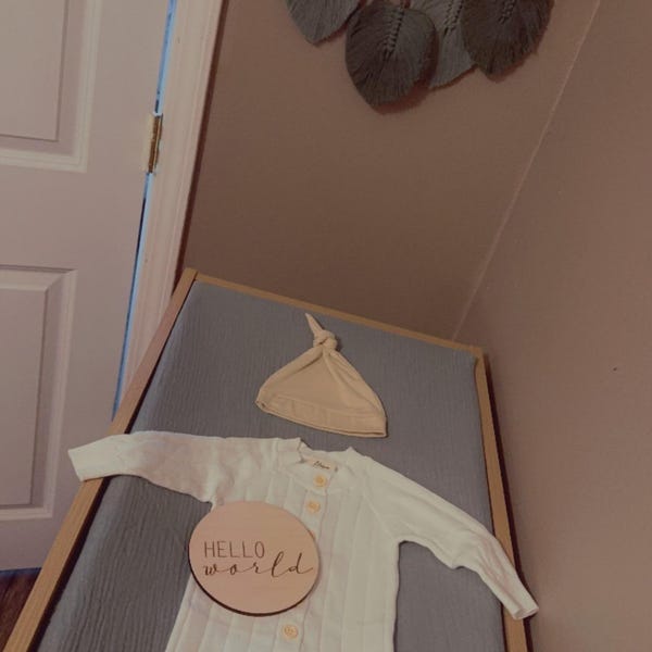 Hello World Sign | Hello World | Hello Baby Announcement | Welcome Baby ...