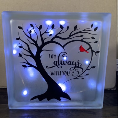 Cardinal Memorial Tree SVG, PNG, I Am Always With You, Heart Tree ...