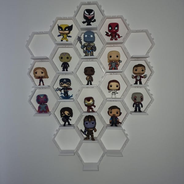 Funko Pop Locking Wall Shelf W/ Display Funko Pop / Stage Funko Pop ...