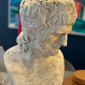 Plaster Cast of Michelangelo's David, Eye Sculpture. Male Sculpture ...