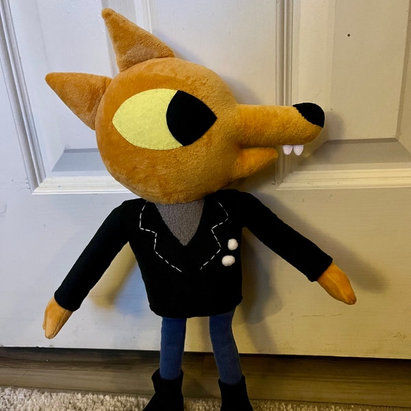 Gregg Plush Night in the Woods Game Insired - Handmade Plush Doll, 14.6 ...