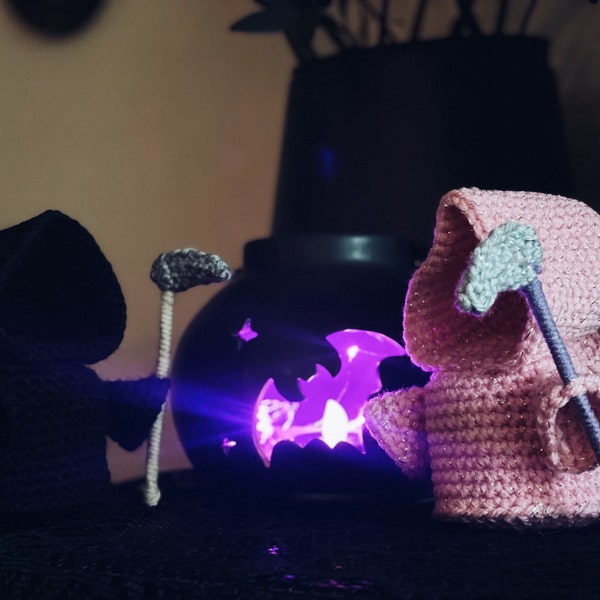 Amigurumi Grim Reaper Crochet Pattern, Death, Halloween, Scary, Spooky ...