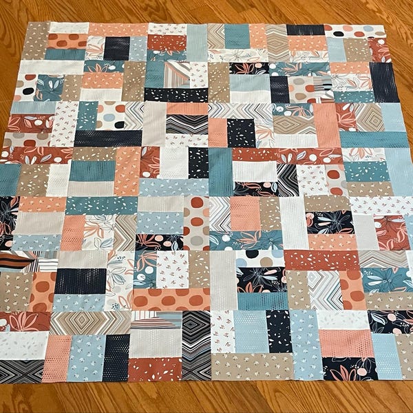 Warm Reflections PDF Digital Quilt Pattern: Beginner Friendly, Easy Quilt Pattern PDF Pattern ...