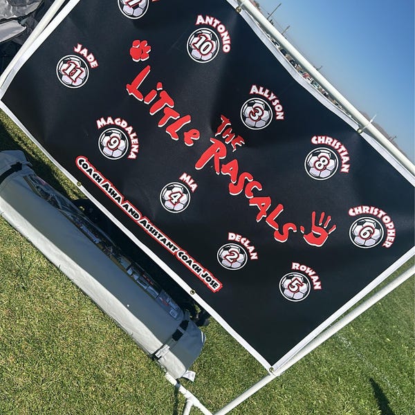 Custom High School Sponsorship Banner – Fundraising Banner for Your ...