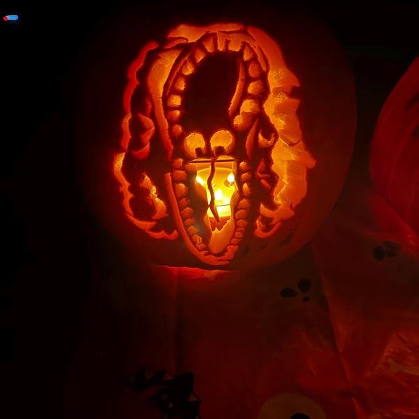 Triceratops Fossil Silhouette Printable Pumpkin Carving Pattern ...