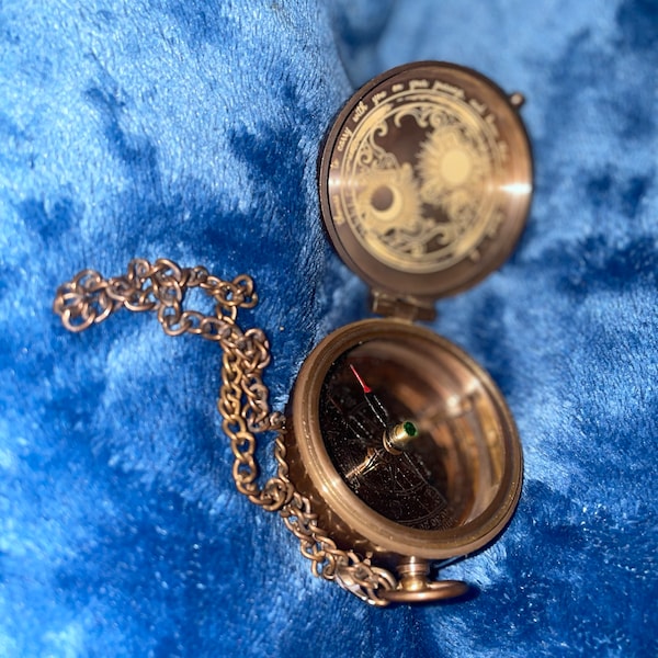 Personalised Brass Compass, Wedding Gift, Anniversary Gift Men, Gift ...