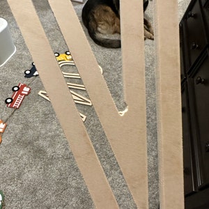 Stacked Custom Name Sign, Wood Name Sign, Nursery Sign, Nursery Letters ...