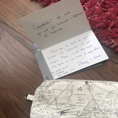 World Map Makeup Bag - Etsy