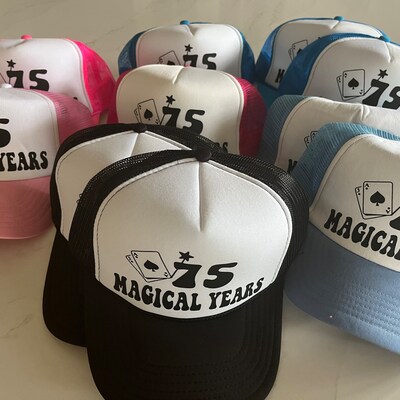 NEON PARTY Hats,bachelor Party Hat, Crew Hat, Team Crew, Totally ...