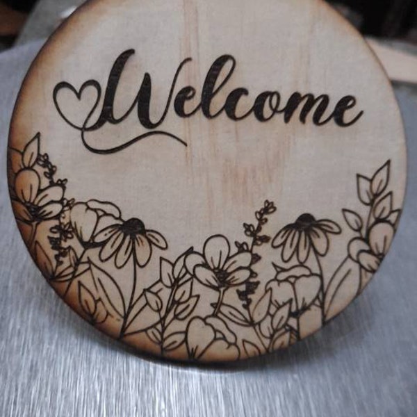SVG Engraved Sunflower Floral Laser Cut File, Flower Digital Download ...