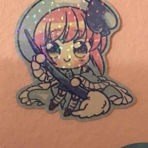 Mew Mew Power - Chibi Holographic Stickers - Etsy