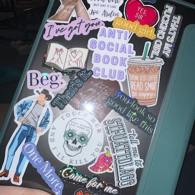 Holographic Magnetic Smut Spicy Reader Bookmark Matching Sticker ...