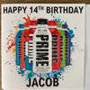 Personalised Prime Birthday Card , Prime Hydration Birthday Card ...