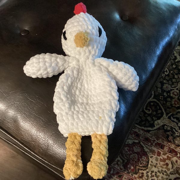 Hazel Hen Crochet Pattern, Crochet Chicken , Rooster, Snuggle Toy ...