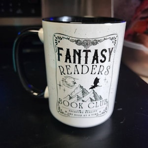 Book Club Coffee Mugs, Gift for Book Lovers, Book Club Matching Cups ...