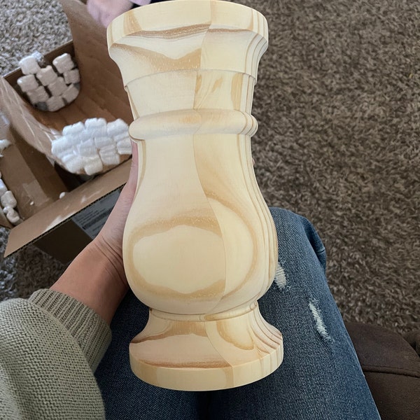 5 X 10" Balustrade Coffee Table Legs, Wood Table Legs, Wood Bench Leg ...