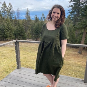 Demeter Dress Top PDF Sewing Pattern Sizes 00-22 | Etsy New Zealand