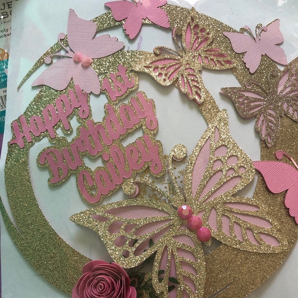 3D Butterfly Cake Topper - Butterfly Party - Butterfly Centerpiece ...