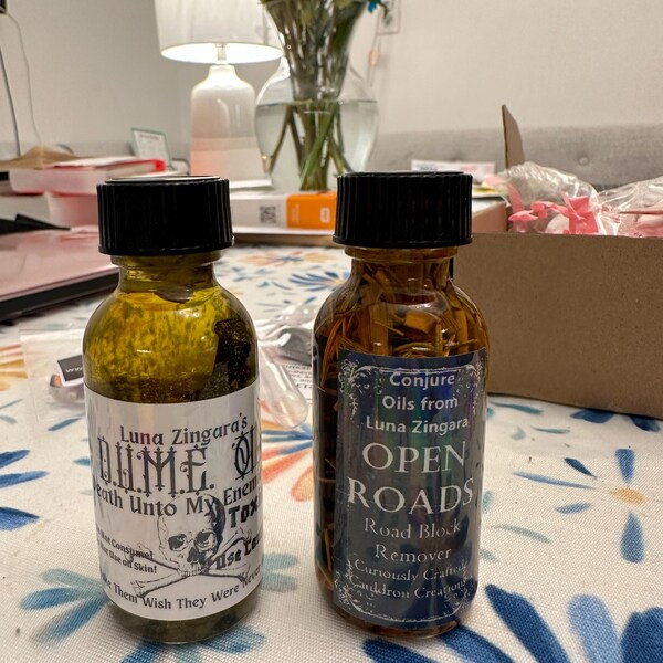 Van Van Oil, Van Van Conjure Oil, Manifesting Oil, Road Opener Oil ...