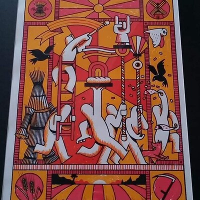 Brewing Beer Poster Brewing Screen Print A3 Craft Beer Wall Art Beer ...