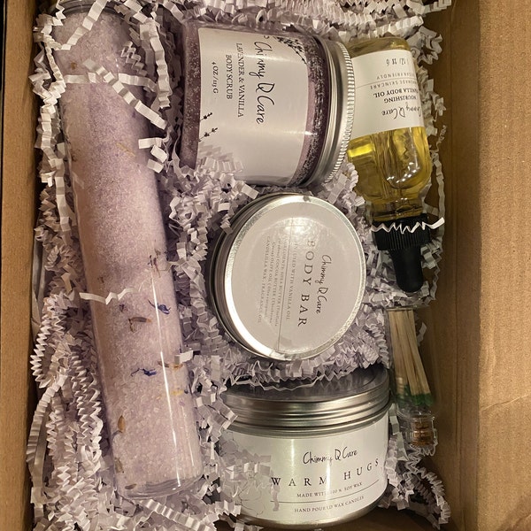 Hug in A Box, Encouragement Gift, Mom Gift Set, Hygee Gift Box, Self ...